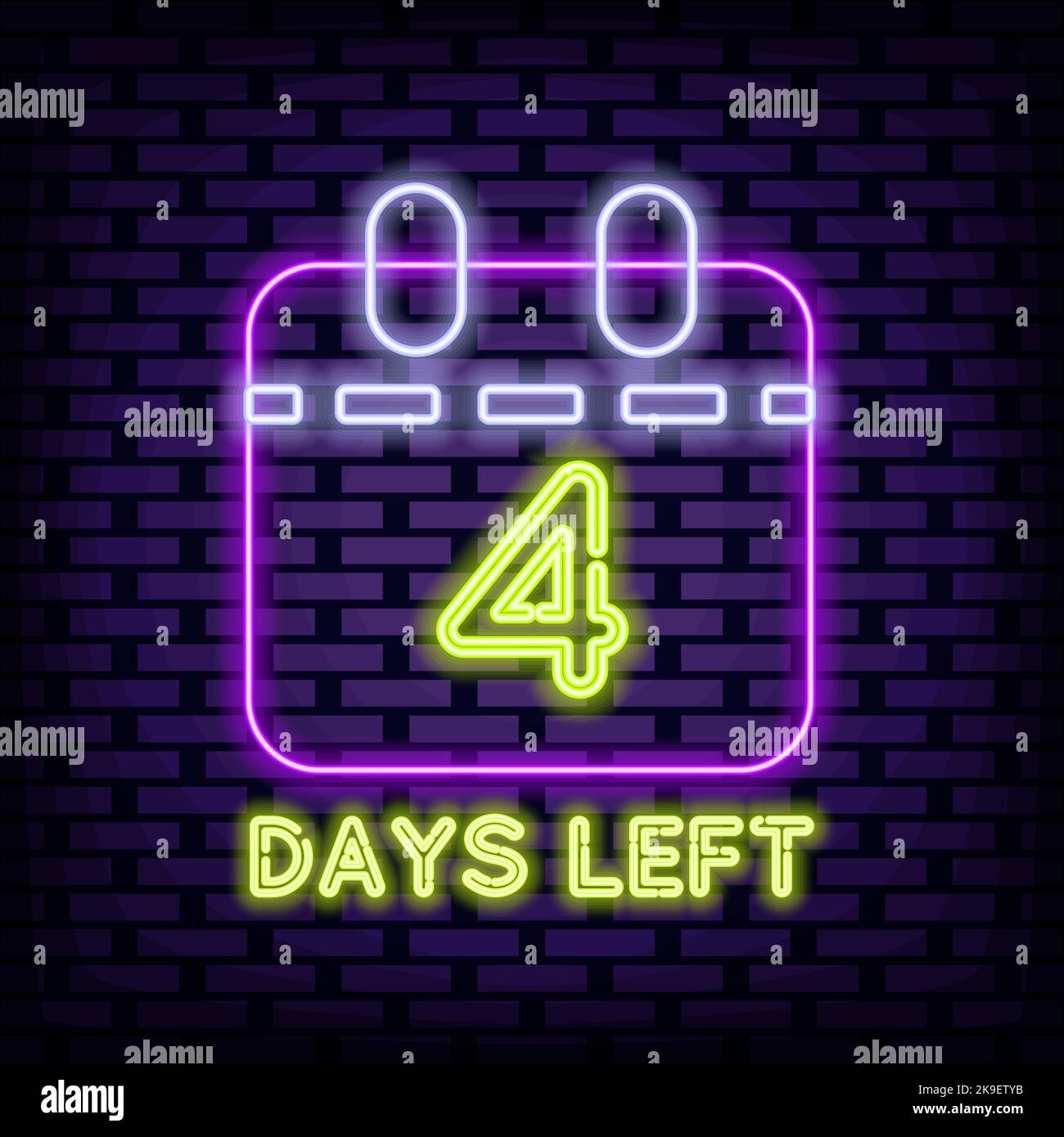 4 days left hi-res stock photography and images - Alamy