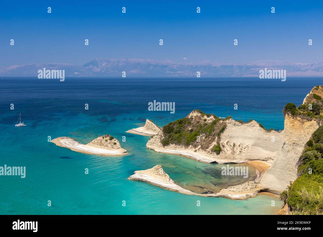 Corfu coast hi-res stock photography and images - Alamy