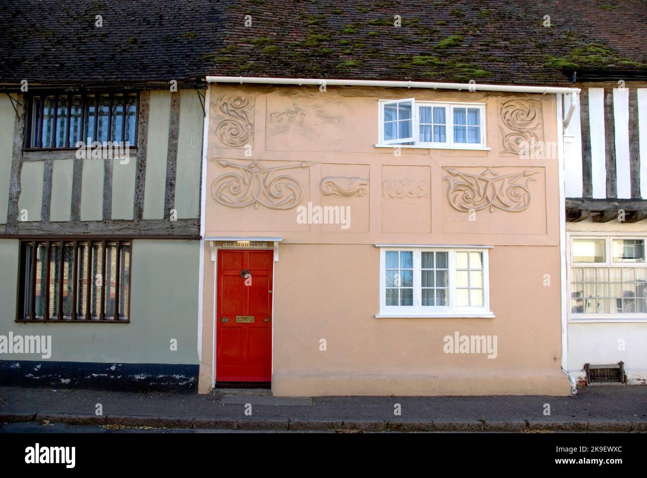 Pargeted facade hi-res stock photography and images - Alamy