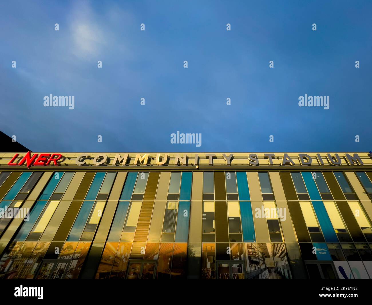 LNER Community Stadium, York Stock Photo - Alamy