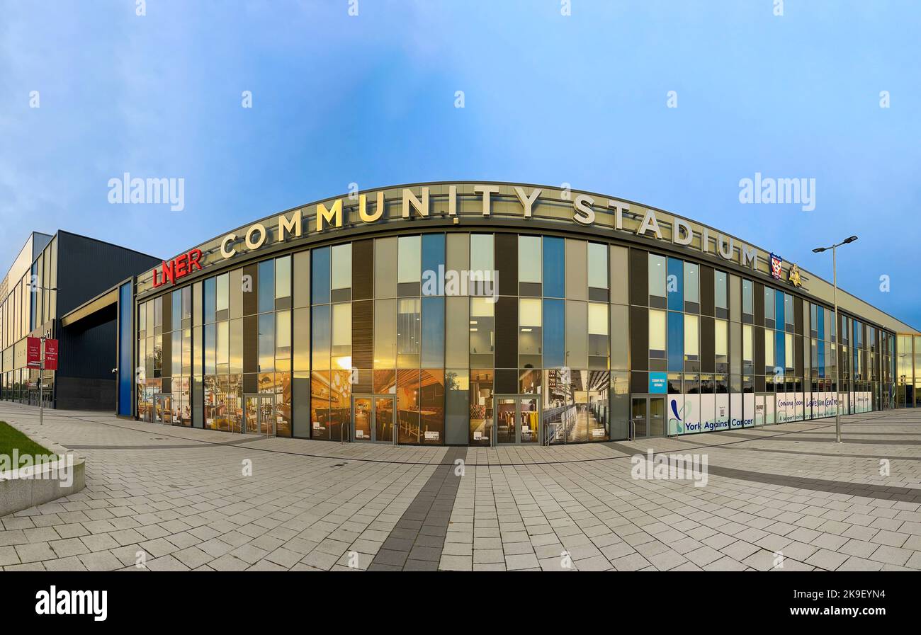 Lner community stadium york hi-res stock photography and images - Alamy
