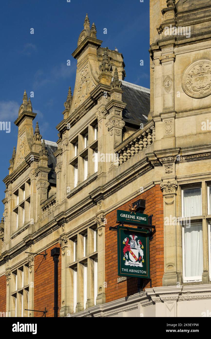The Abington, a well known public house in Northampton, UK; a fine ...