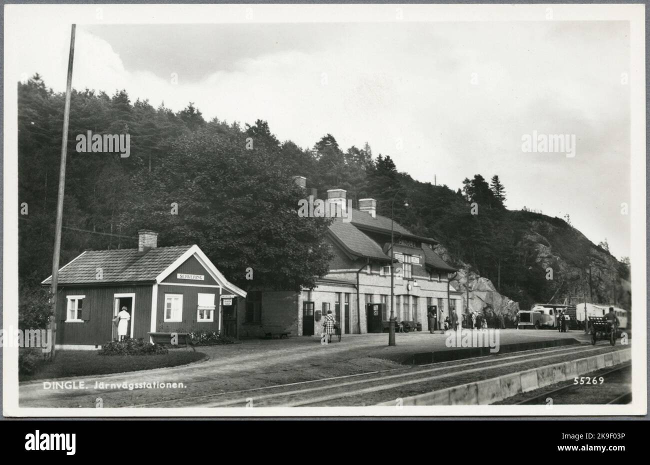 Dingle Railway Station Stock Photo - Alamy