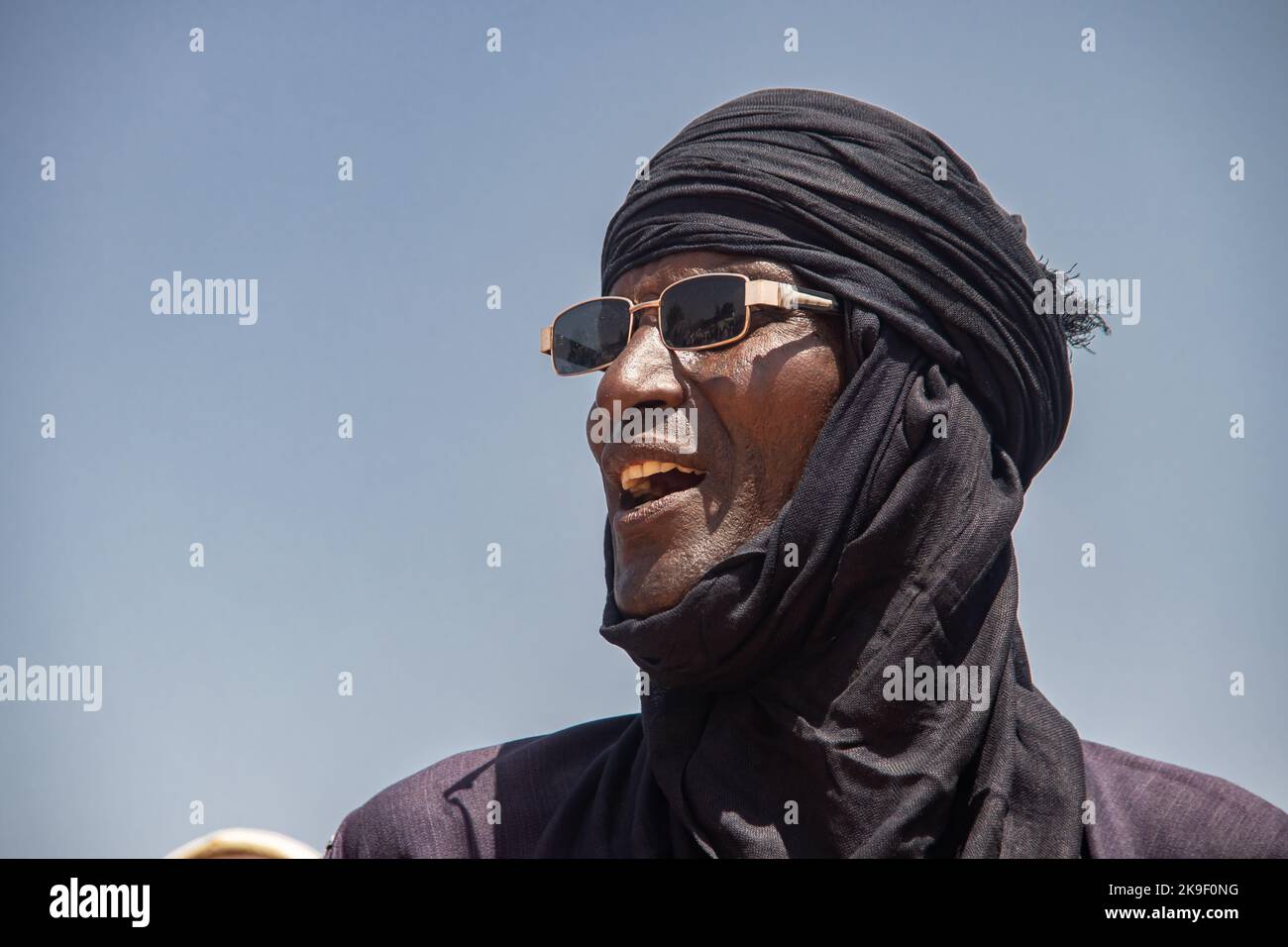 African tribes, Nigeria, Borno State, Maiduguri city. Fulani tribe ...