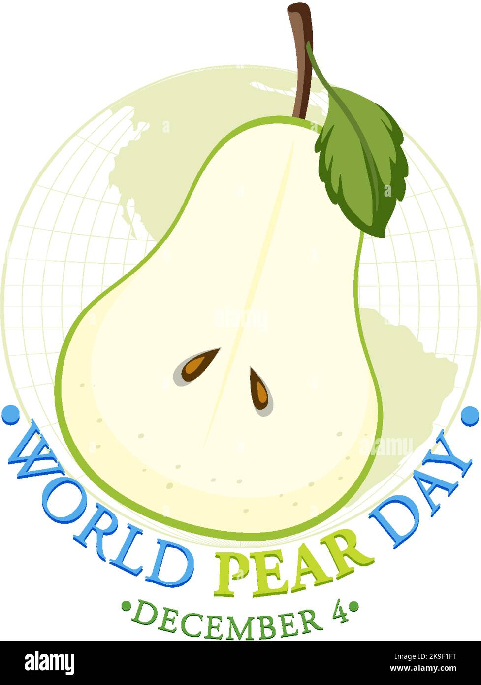 World Pear Day Poster Design illustration Stock Vector Image & Art - Alamy