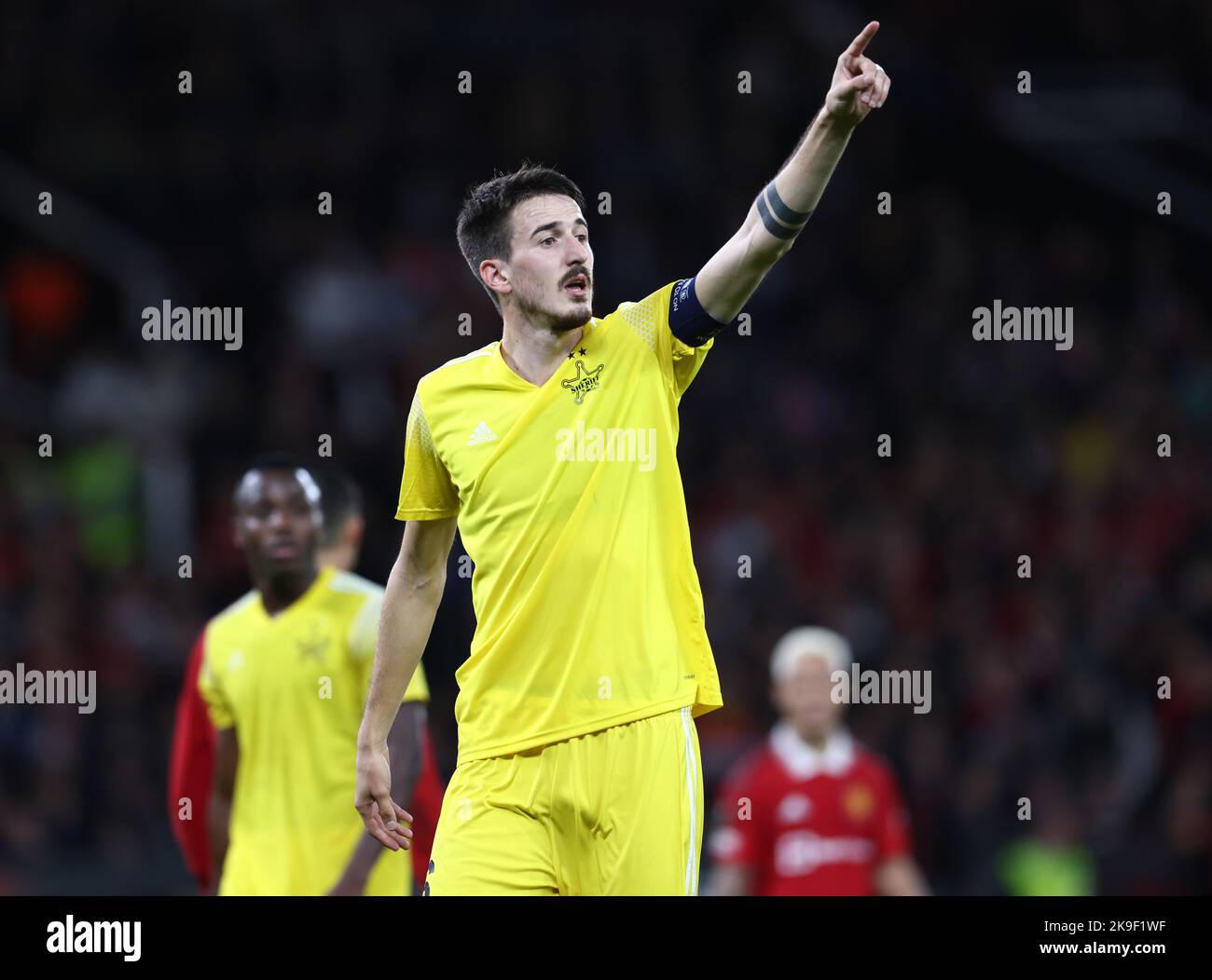 Manchester, England, 27th October 2022. Stjepan Radeljić of FC Sheriff ...