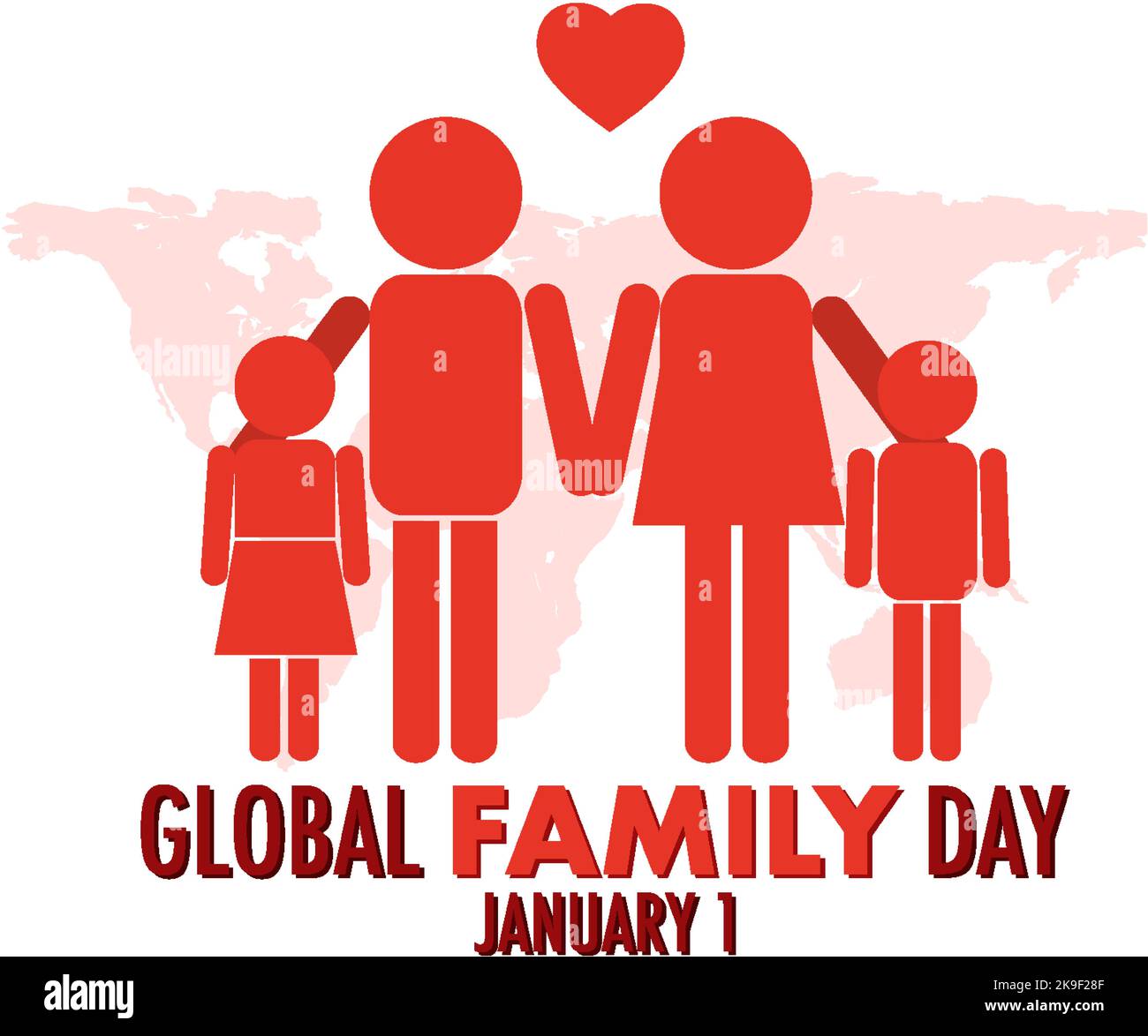 Global family day logo design illustration Stock Vector Image & Art - Alamy