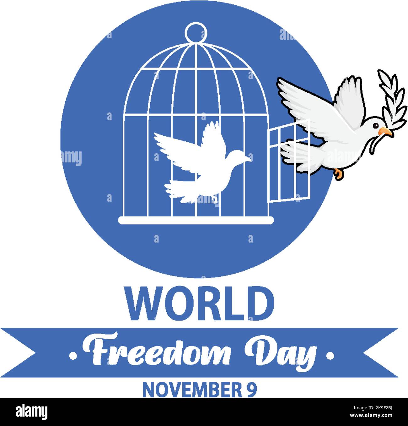 World freedom day postr template illustration Stock Vector Image & Art ...