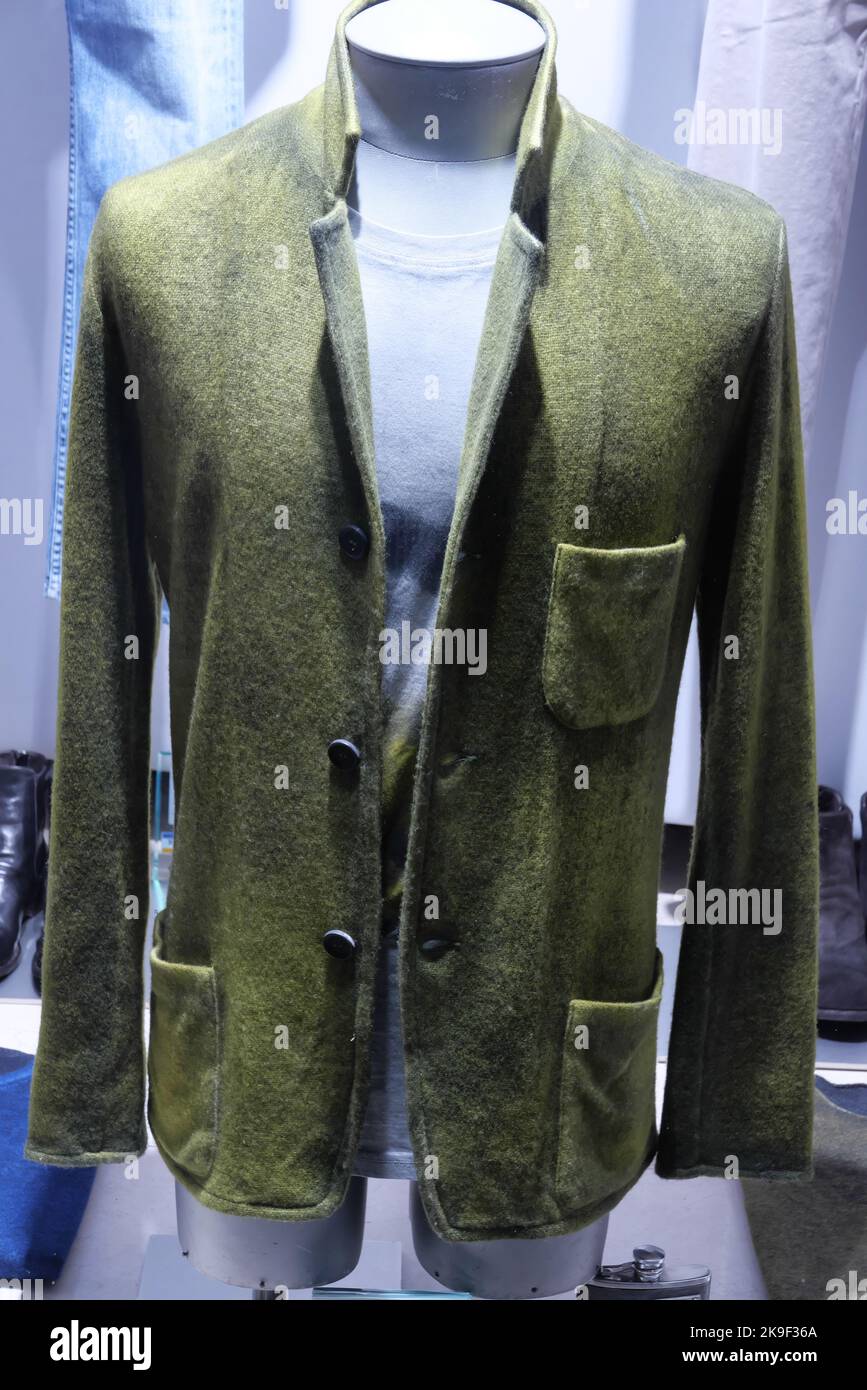 JACKET ON DISPLAY AT ALEXANDER FASHION BOUTIQUE Stock Photo - Alamy