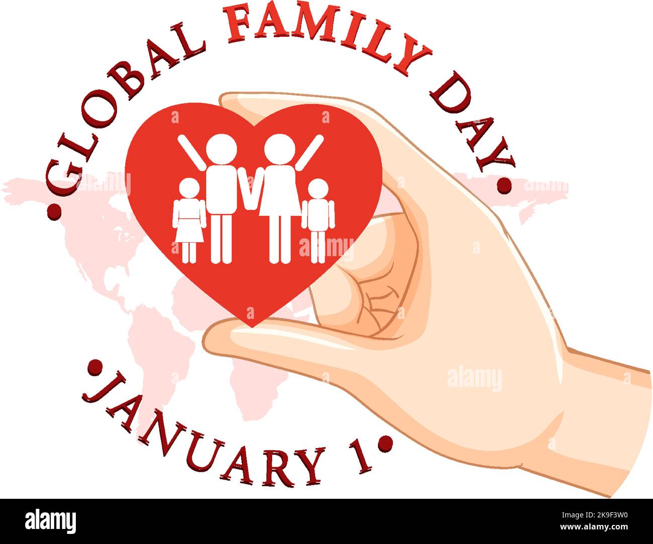 Global family day logo design illustration Stock Vector Image & Art - Alamy