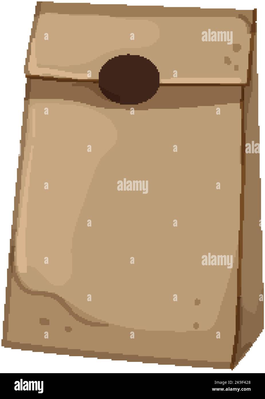 packaging paper bag cartoon vector illustration Stock Vector Image ...