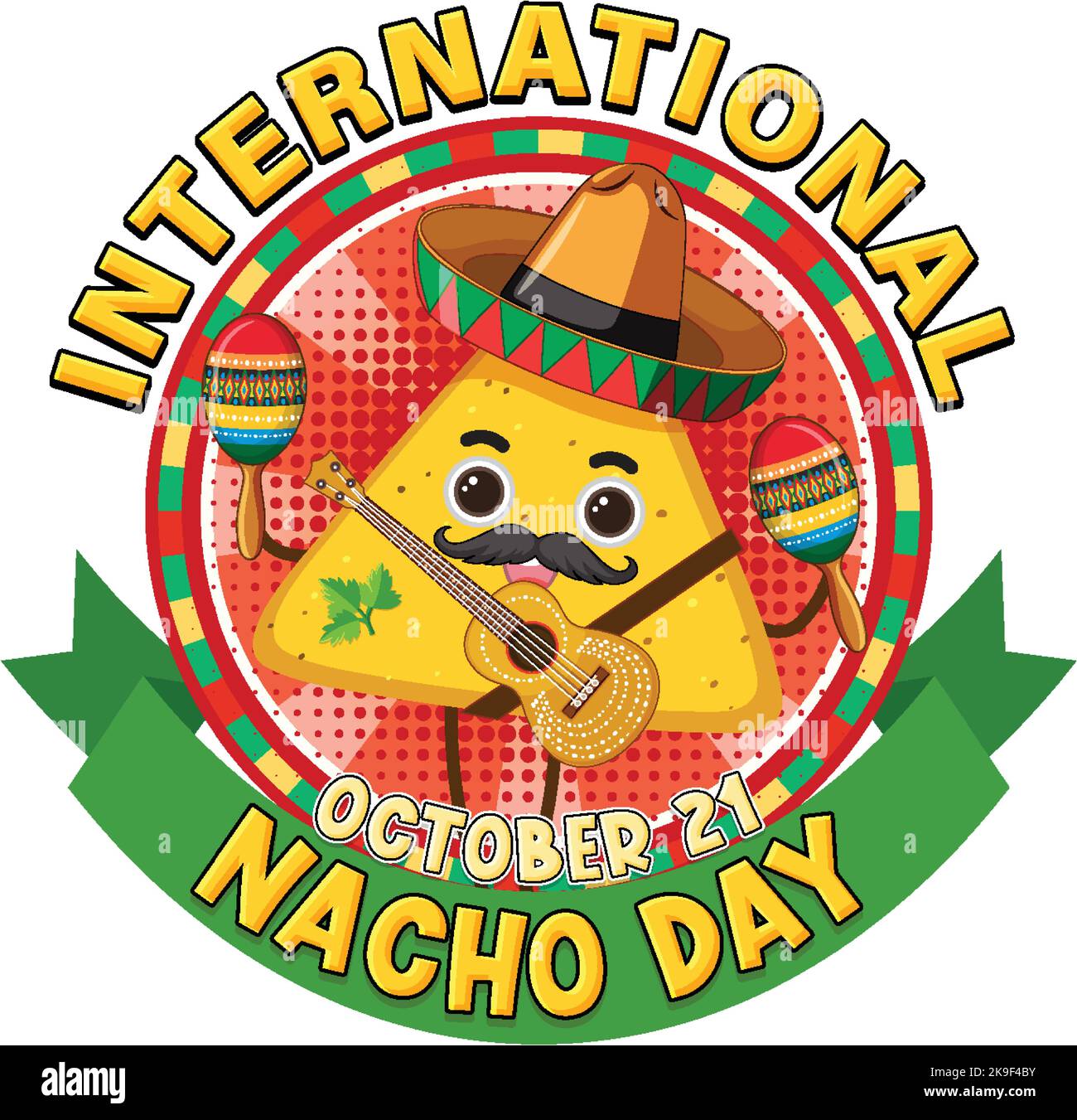 International Nacho Day Banner Design illustration Stock Vector Image ...