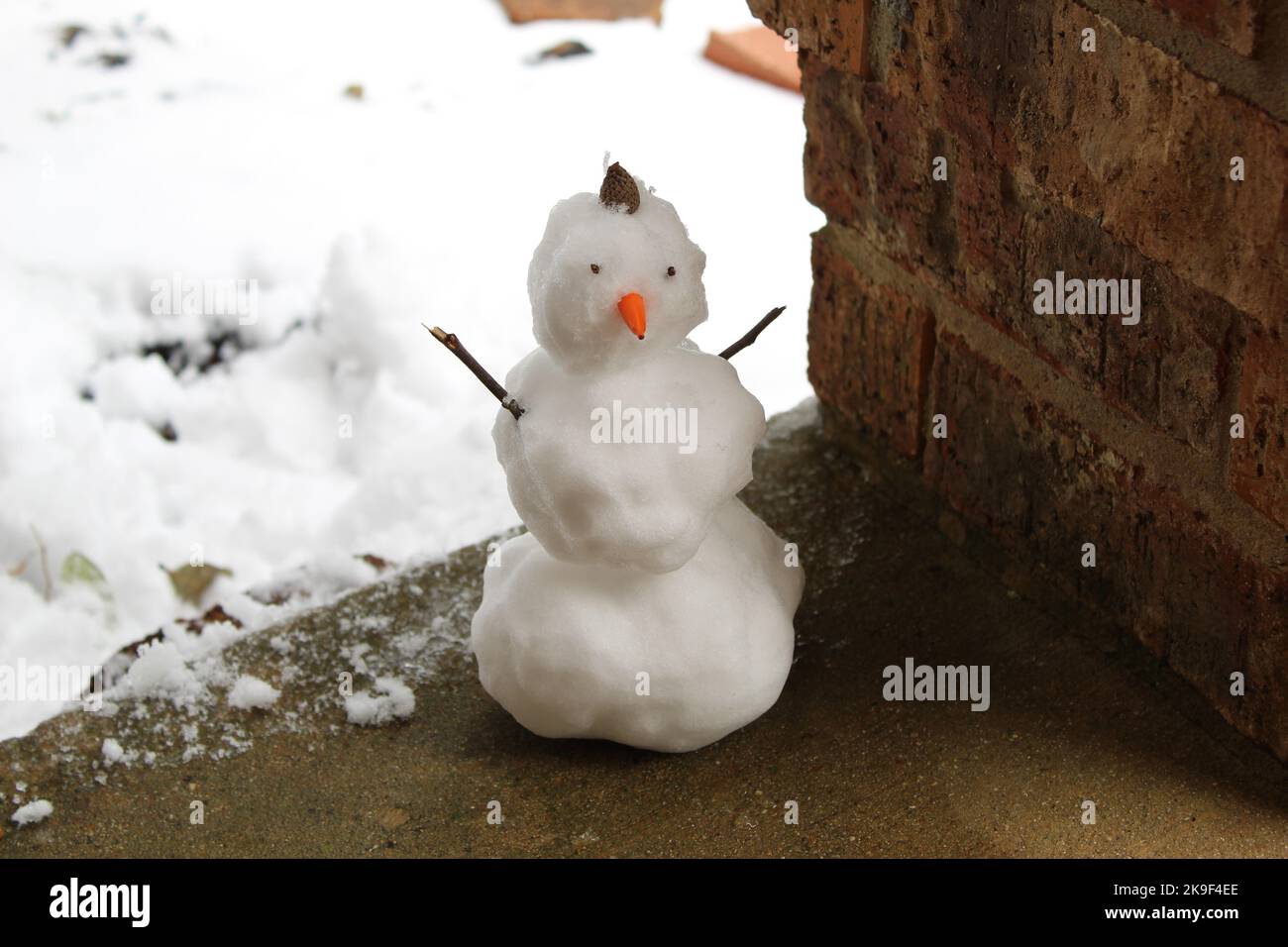 Mini Frosty the Snowman Stock Photo - Alamy