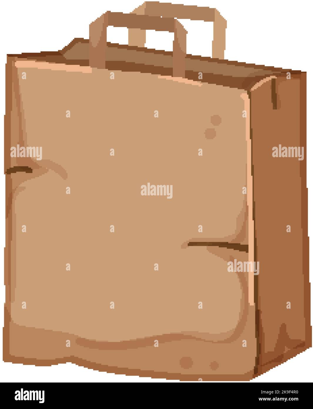 shop paper bag cartoon vector illustration Stock Vector Image & Art - Alamy