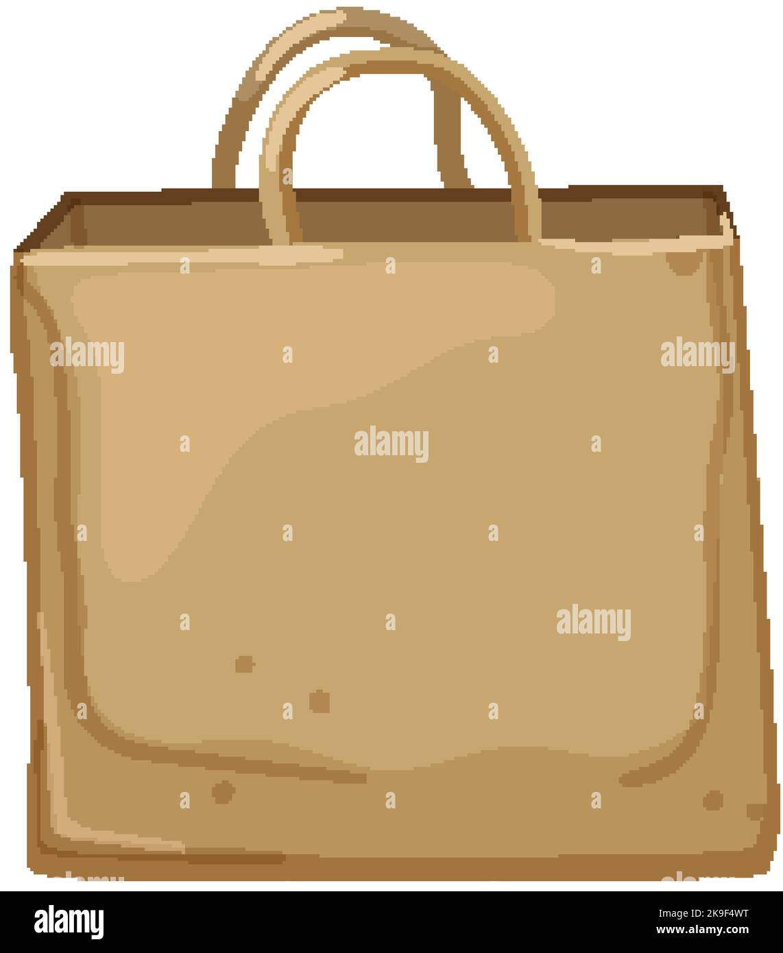 store paper bag cartoon vector illustration Stock Vector Image & Art ...