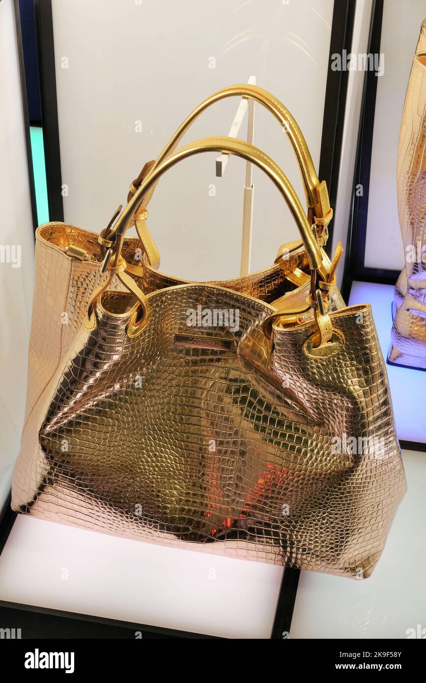 BAG ON DISPLAY AT LORIBLU FASHION BOUTIQUE Stock Photo - Alamy