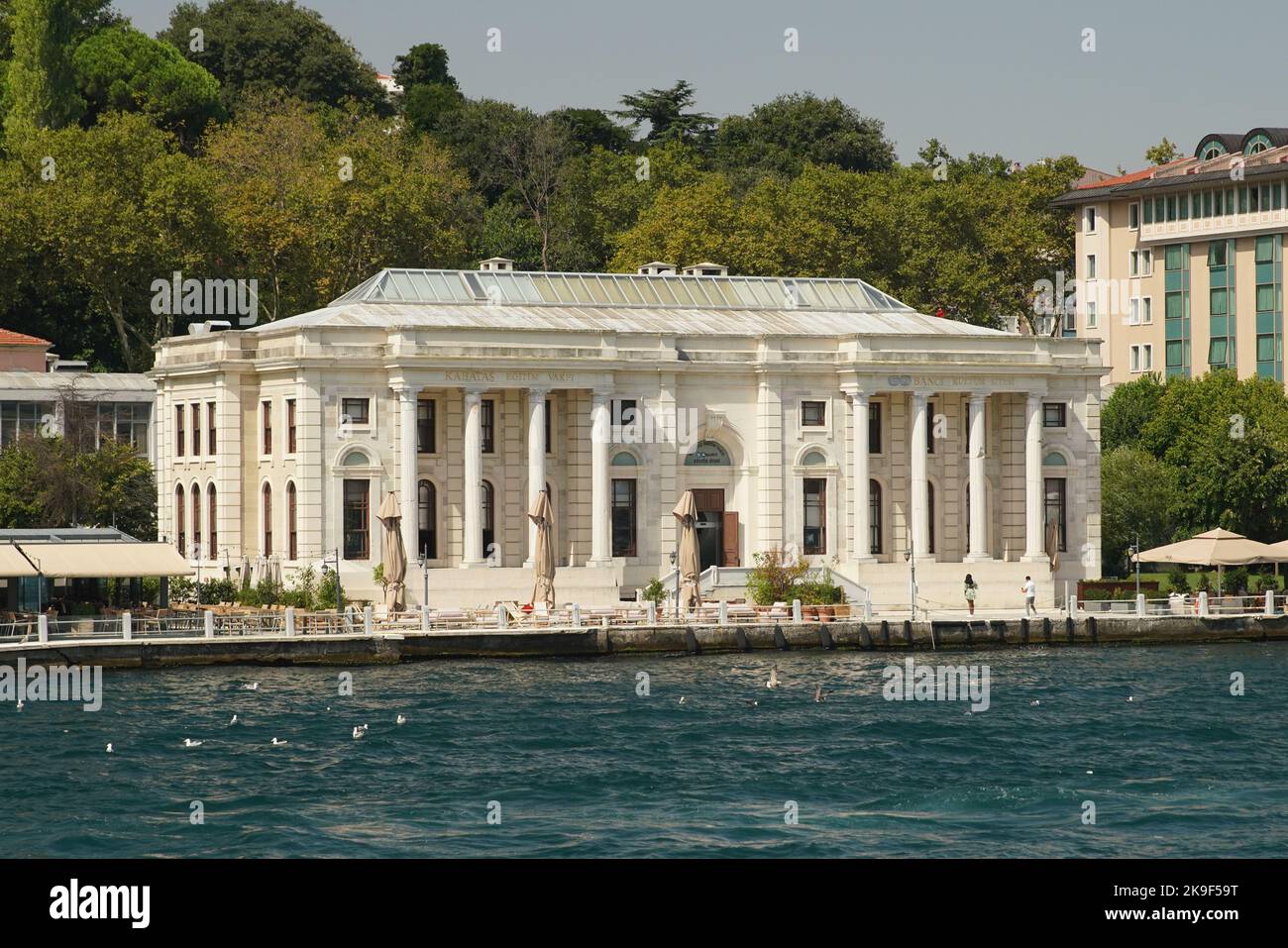ISTANBUL, TURKIYE - AUGUST 28, 2022: Feriye Karakolu in Bosphorus Coast ...