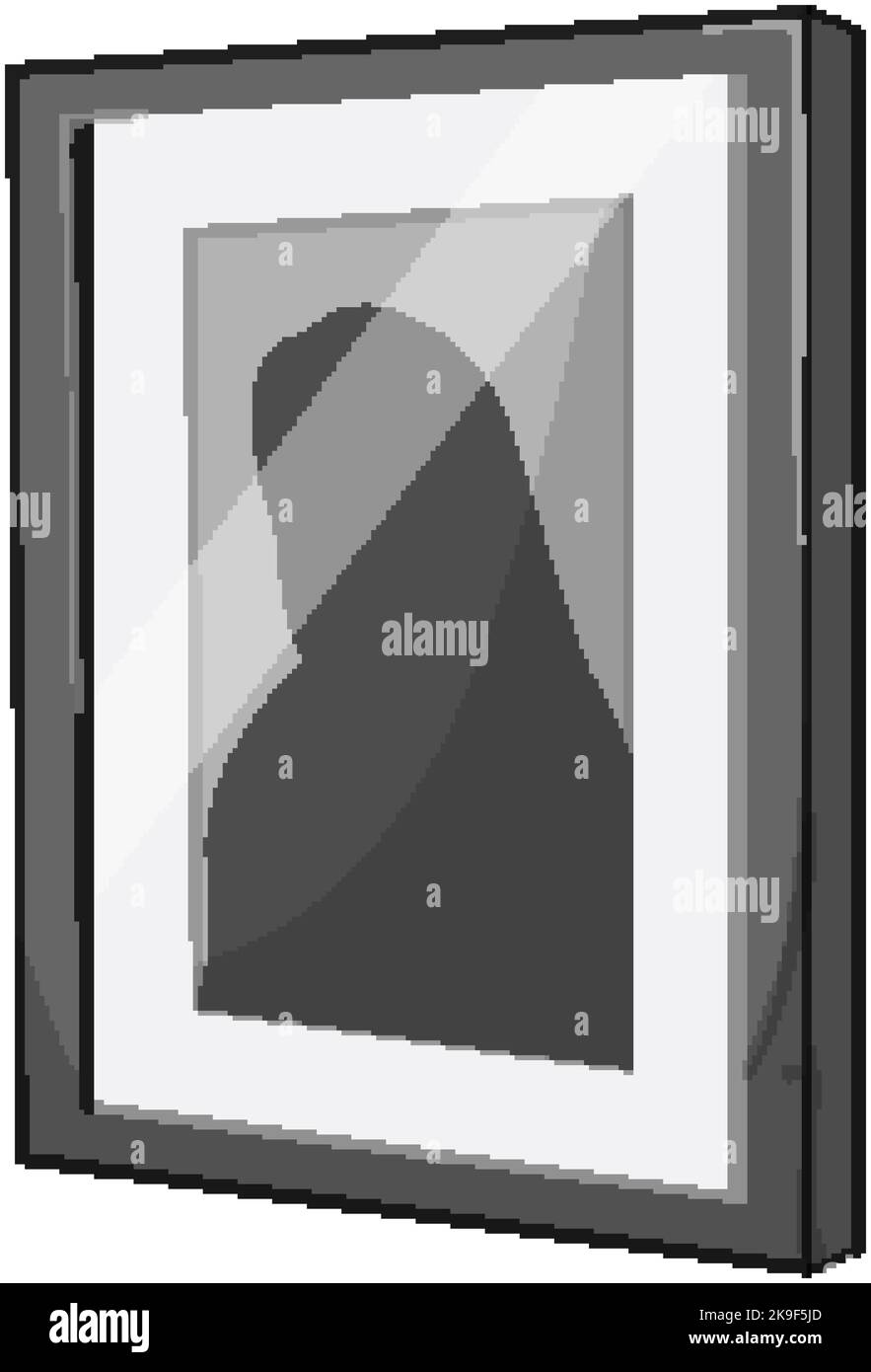 picture photo frame cartoon vector illustration Stock Vector Image ...