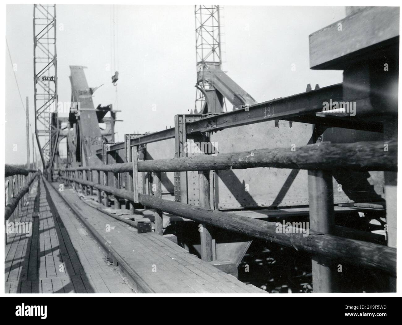 The arc span on Årstabron Stock Photo - Alamy