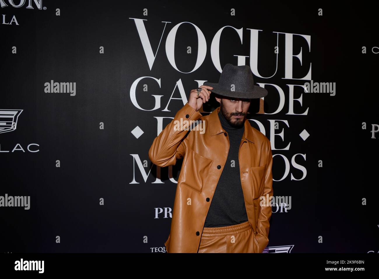 Mexico City, Mexico. 27th Oct, 2022. Michel Duval attends the black ...