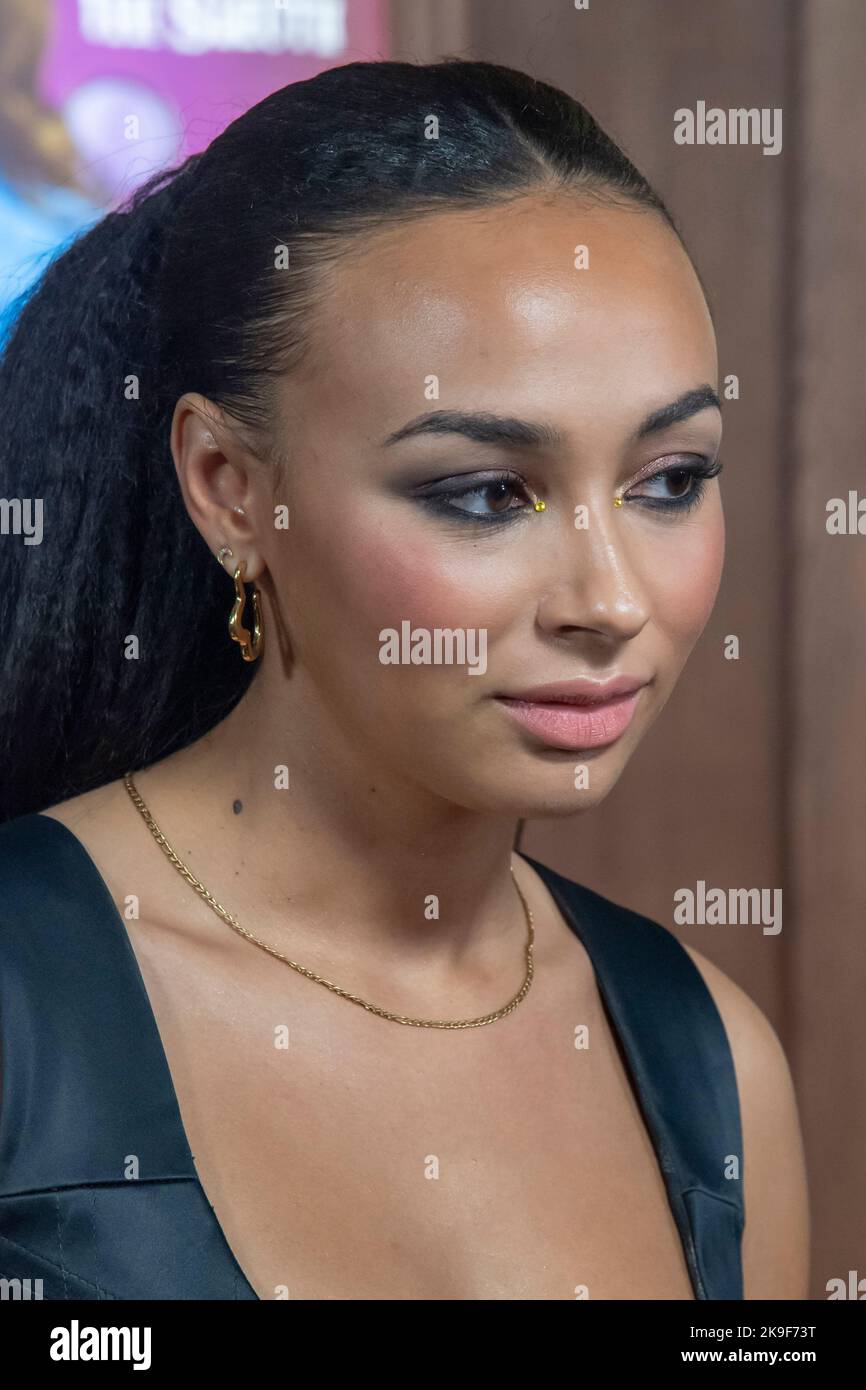 New York, USA. 27th Oct, 2022. Abbie Hern attends Netflix's "Enola Holmes 2" world premiere at ...