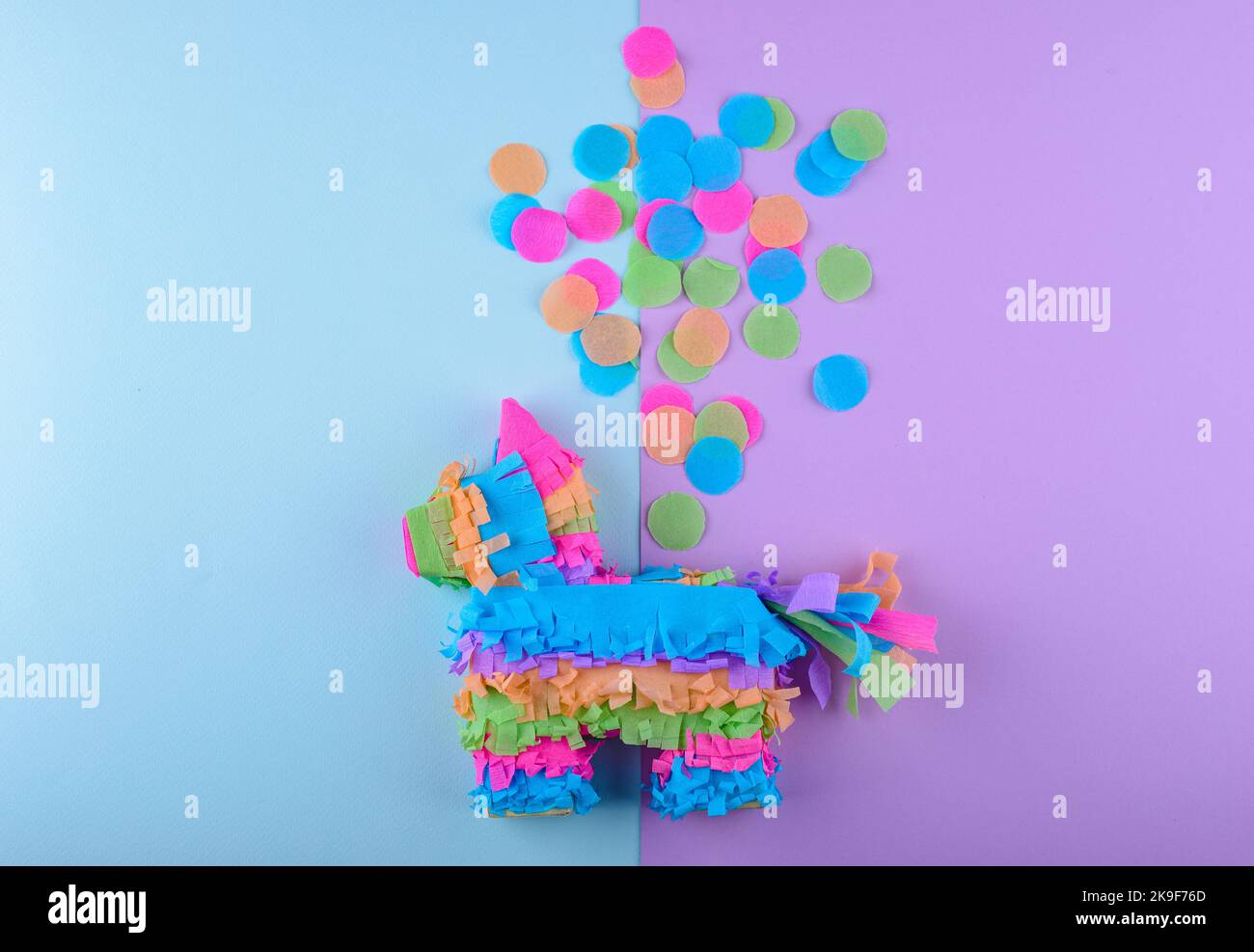 Traditional Mexican pinata in shape of donkey Stock Photo - Alamy