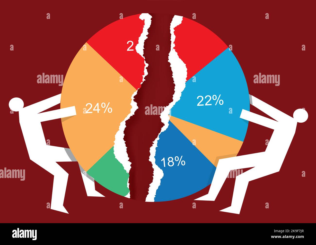 Market share vector vectors hi-res stock photography and images - Alamy