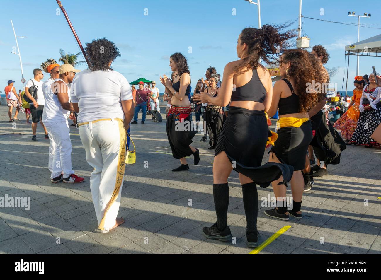Salvador, Bahia, Brazil - October 22, 2022: People performing street ...