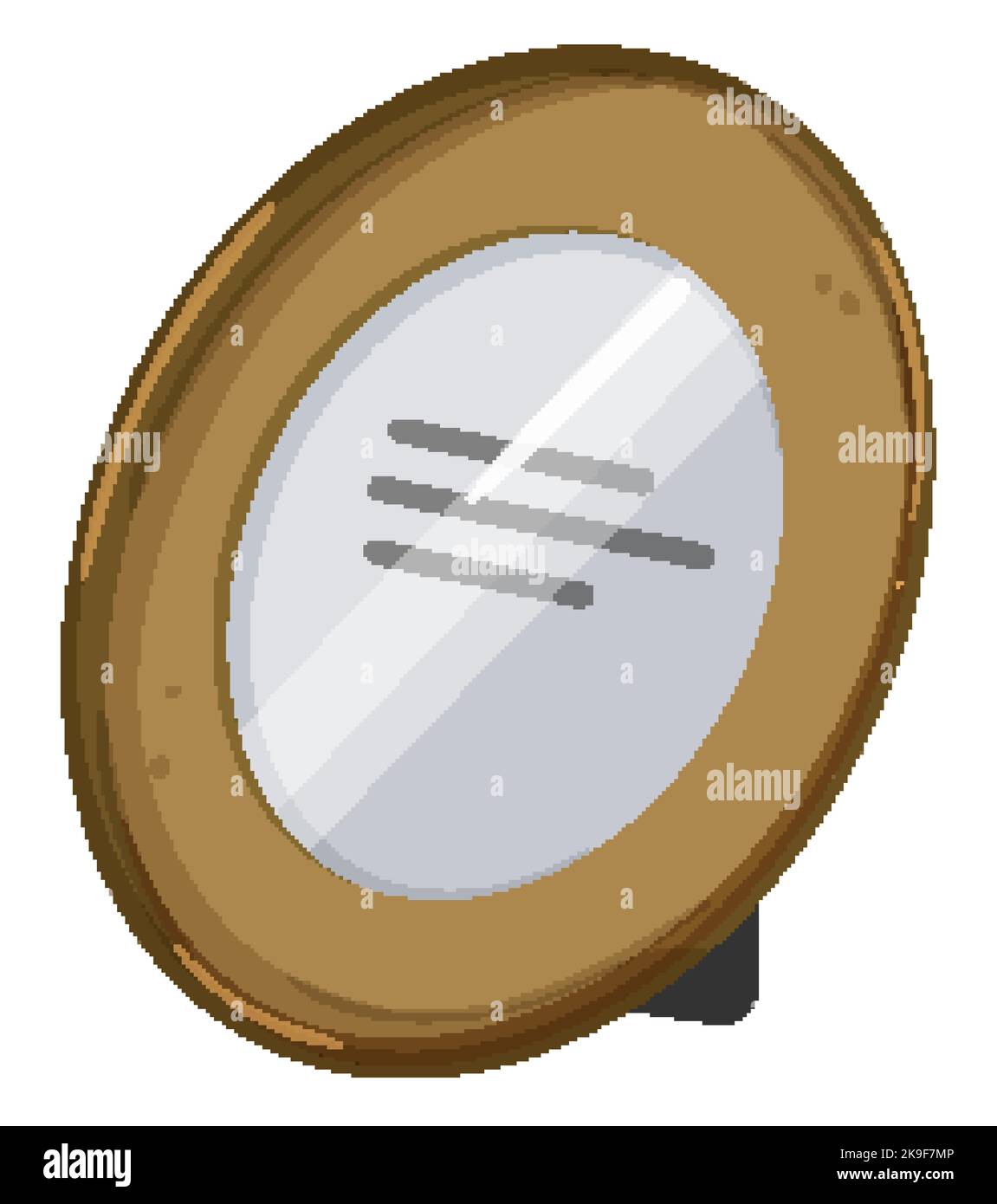 template photo frame cartoon vector illustration Stock Vector Image ...