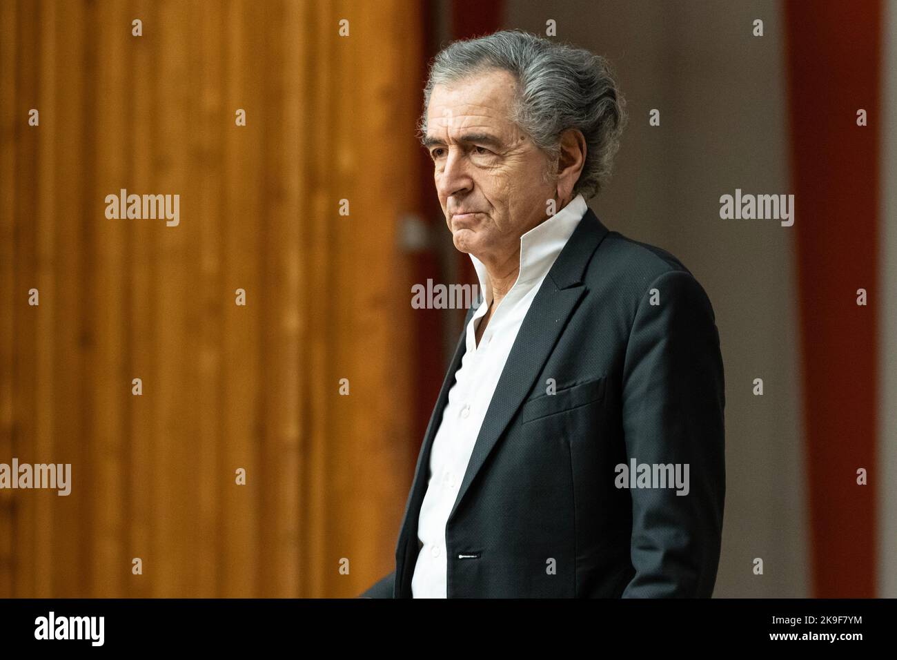 New York, USA. 27th Oct, 2022. French intellectual Bernard-Henry Levy ...