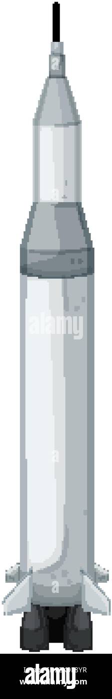 speed rocket toy cartoon vector illustration Stock Vector Image & Art ...