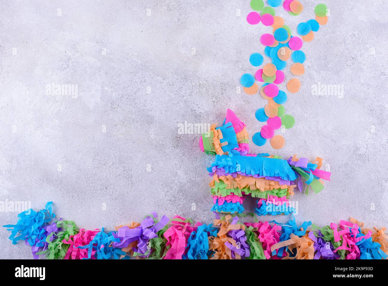 Traditional Mexican pinata in shape of donkey Stock Photo - Alamy