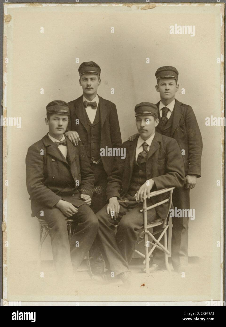 Ports of railway men in summer uniform Stock Photo - Alamy