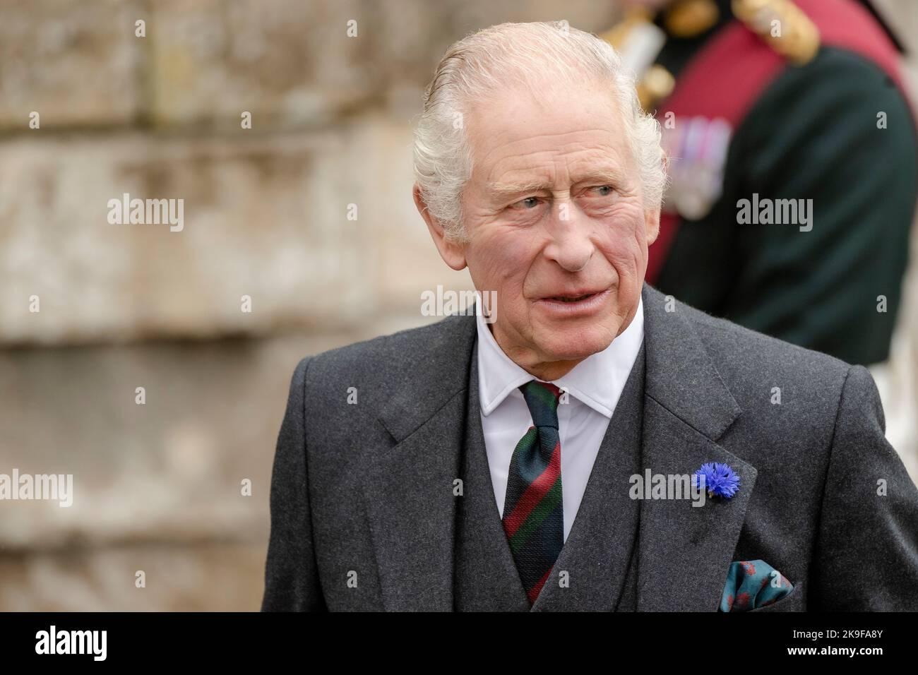 King Charles III and Queen Consort Camilla visit Dunfermline City ...