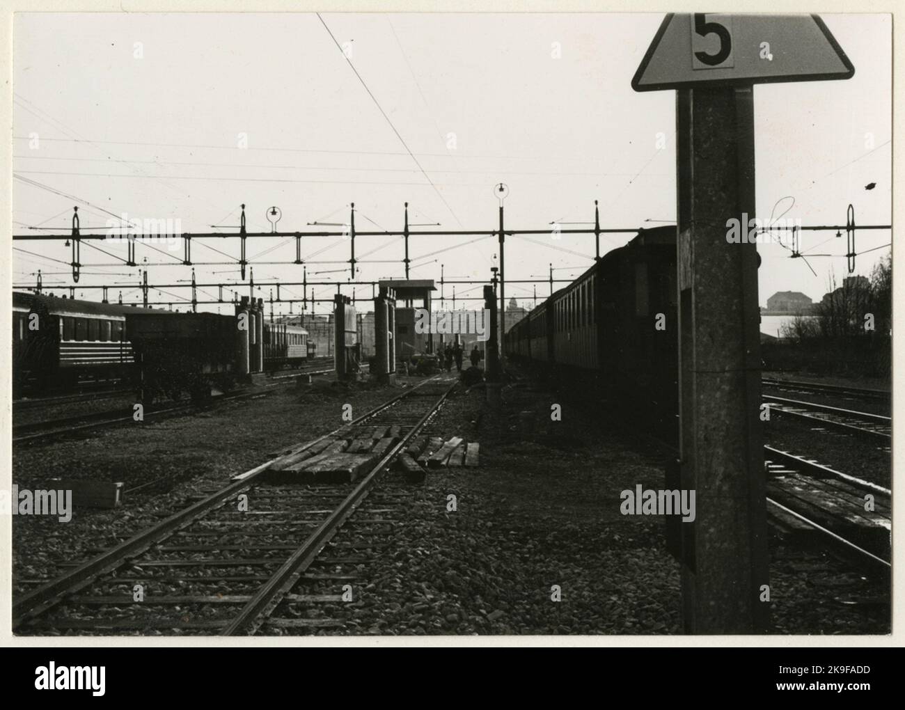 Washing facility at Hagalund carriage station Stock Photo - Alamy