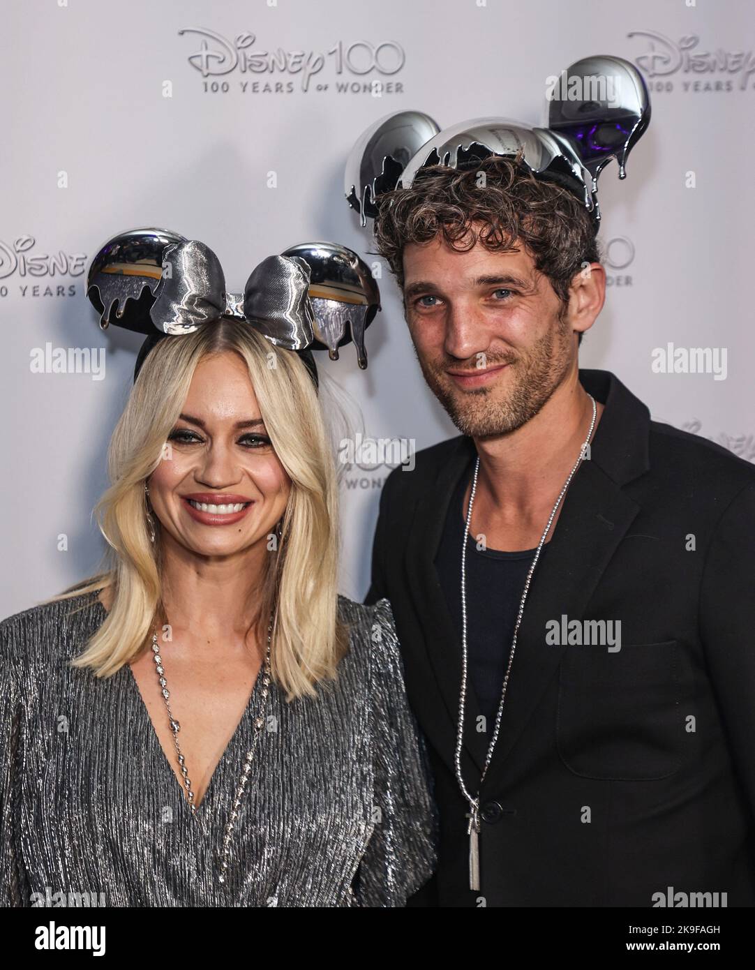 London, UK. 27th Oct, 2022. Kimberly Wyatt and Max Rogers attend the ...