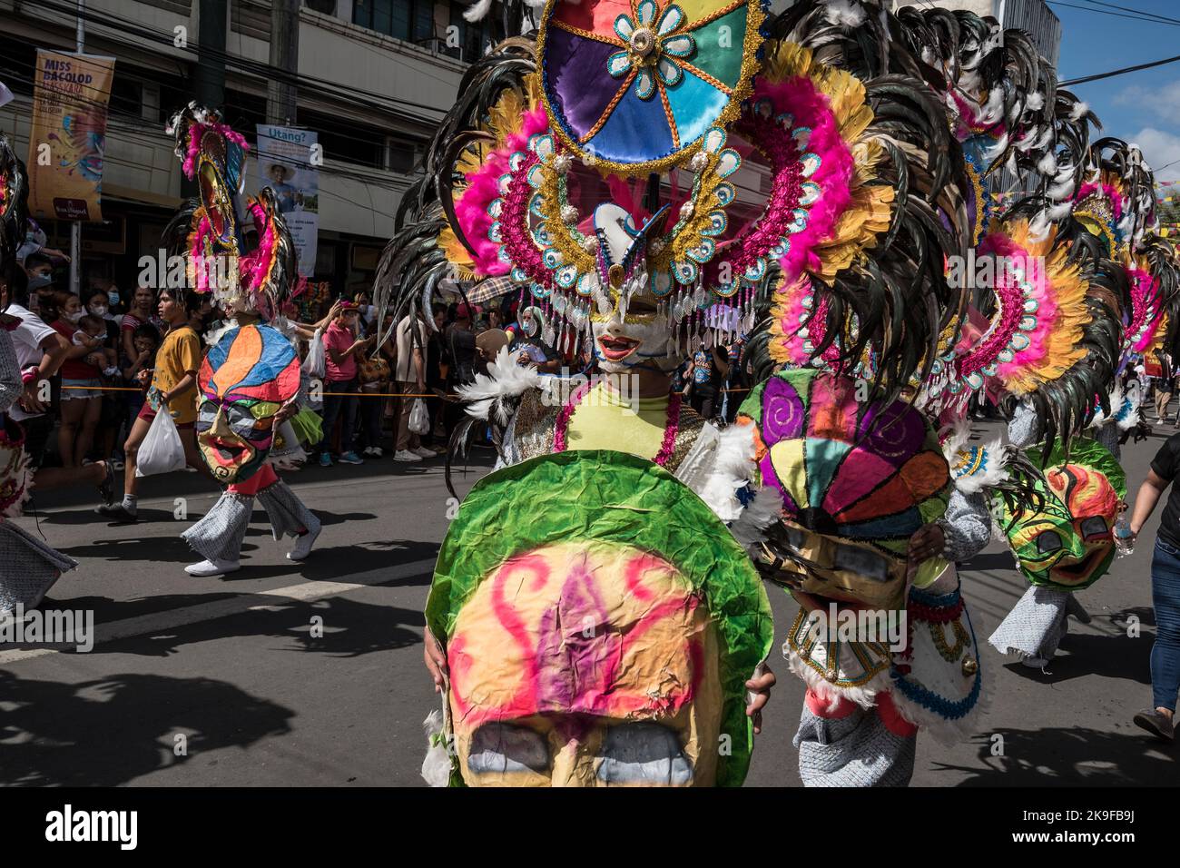 Masskara festival, Bacolod, Philippines Stock Photo - Alamy