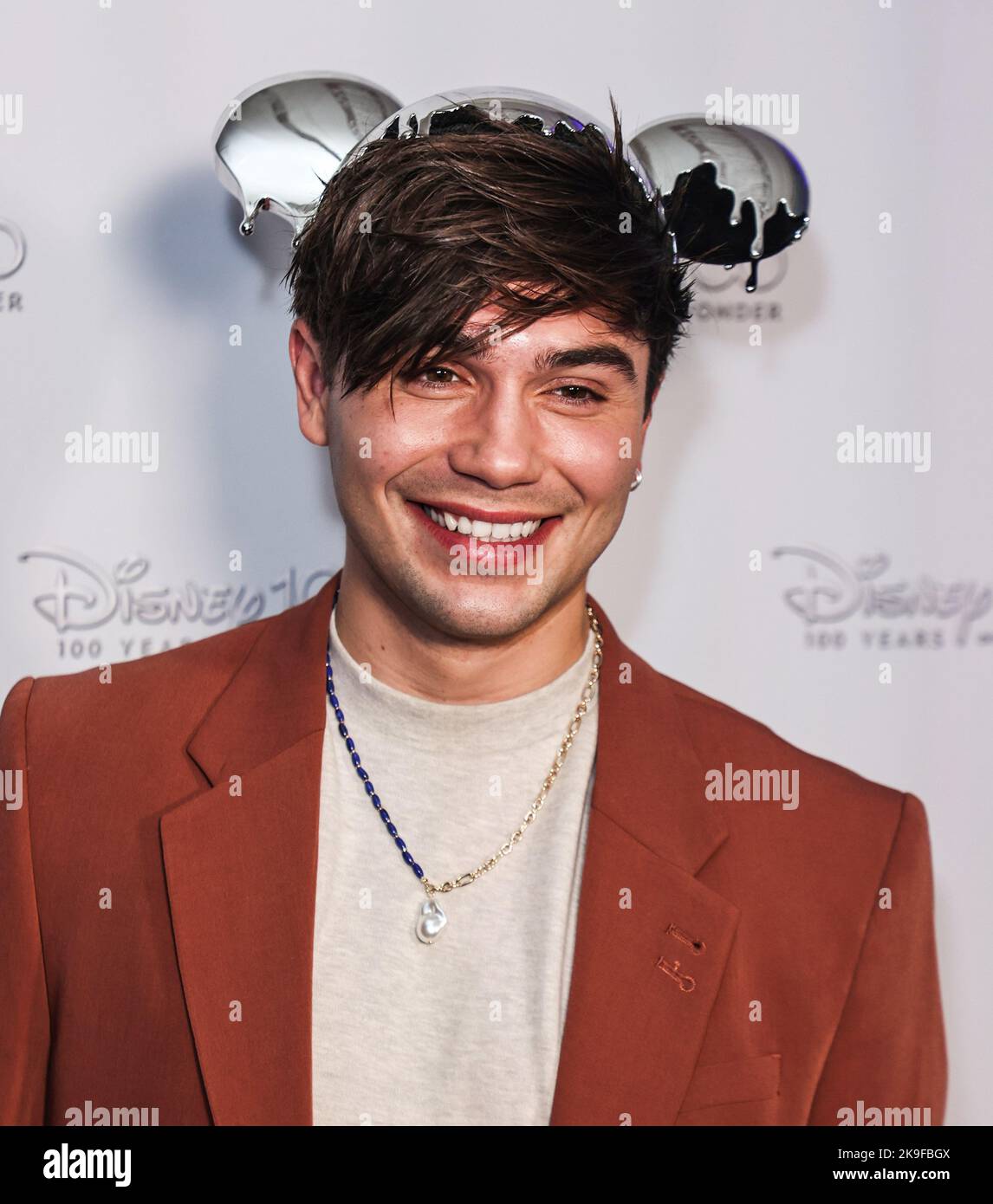 London, UK. 27th Oct, 2022. George Shelley attends the Disney 100 event ...