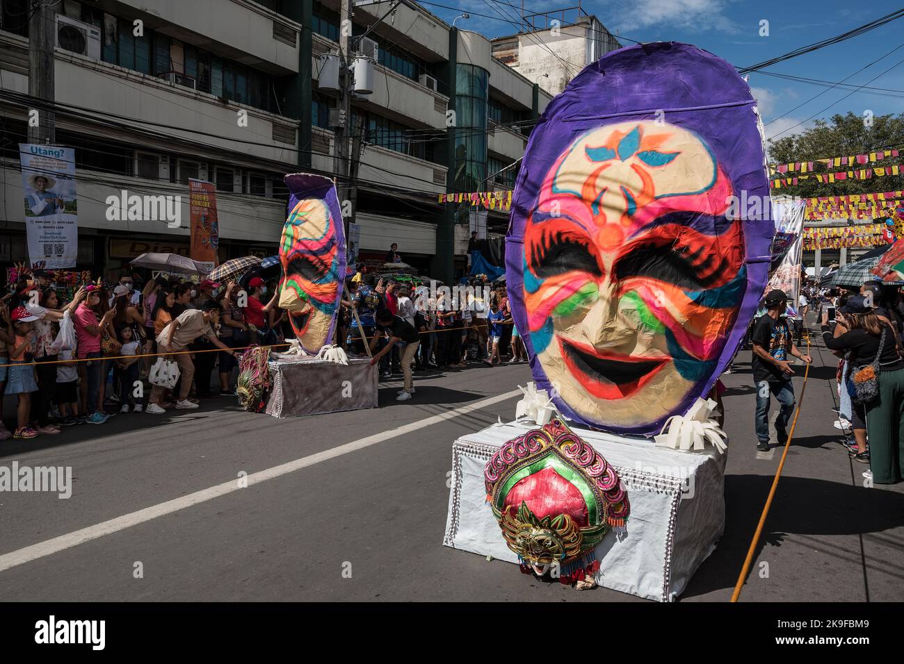 Masskara festival, Bacolod, Philippines Stock Photo - Alamy