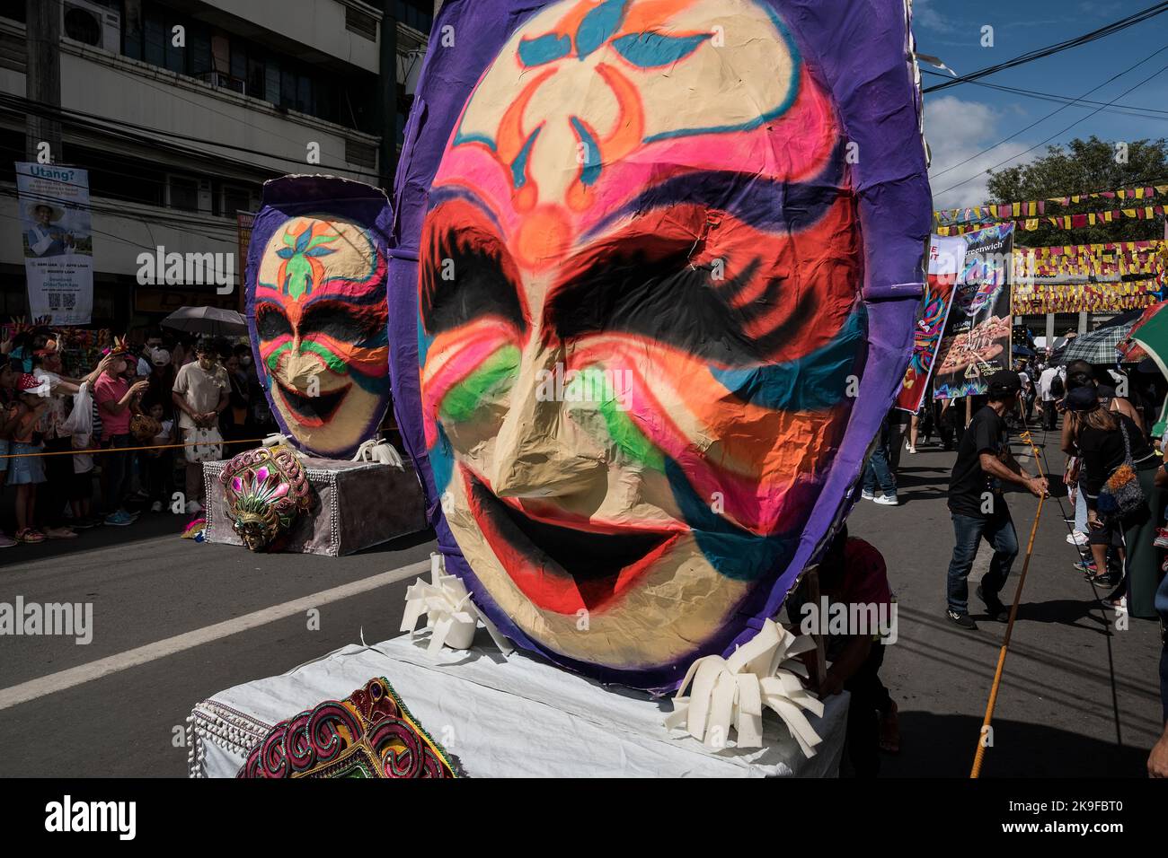 Masskara festival, Bacolod, Philippines Stock Photo - Alamy