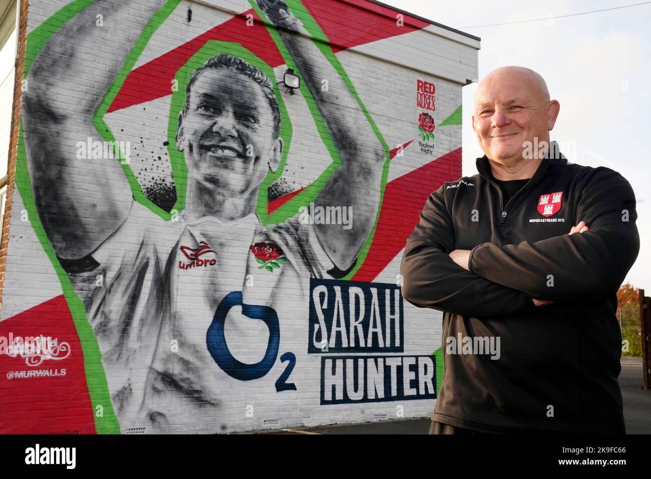 EDITORIAL USE ONLY Graeme Cooper, Sarah Hunter's head coach from 2000 ...