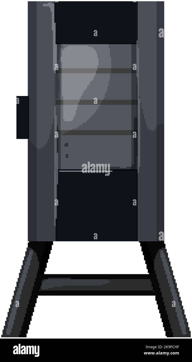 Bbq smoker vector Stock Vector Images - Alamy