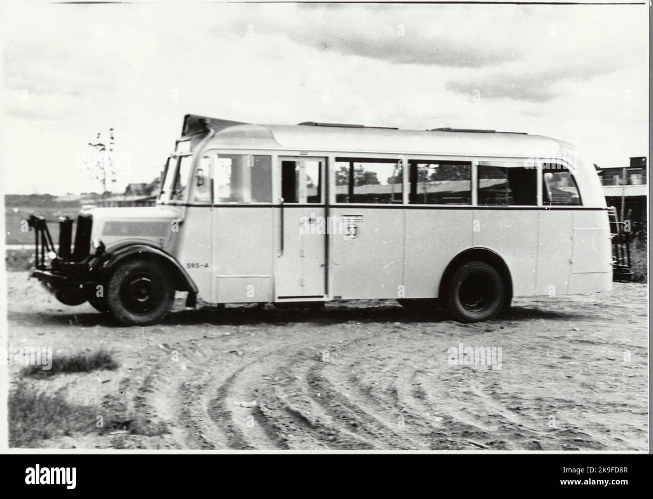 State Railways, SJ Bus 595-A Stock Photo - Alamy