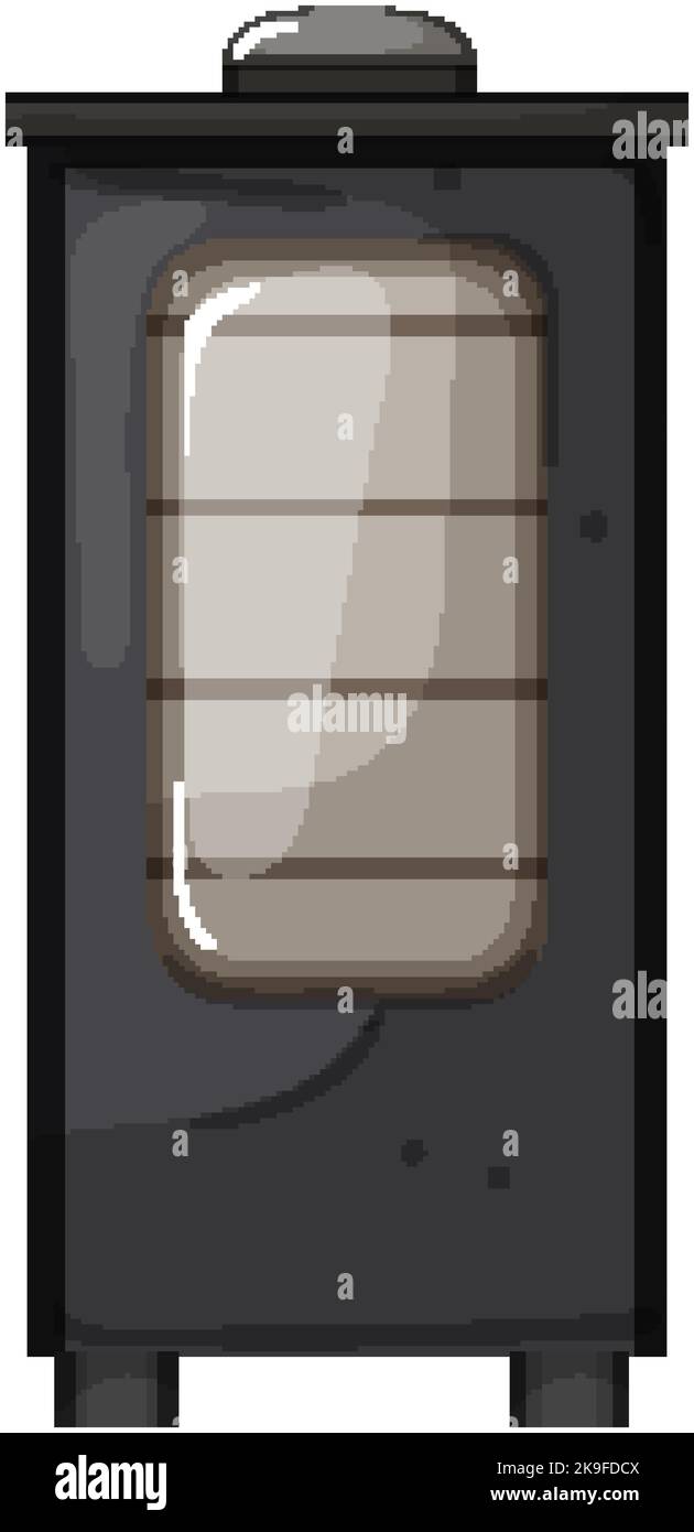 cooking smoker bbq cartoon vector illustration Stock Vector Image & Art ...