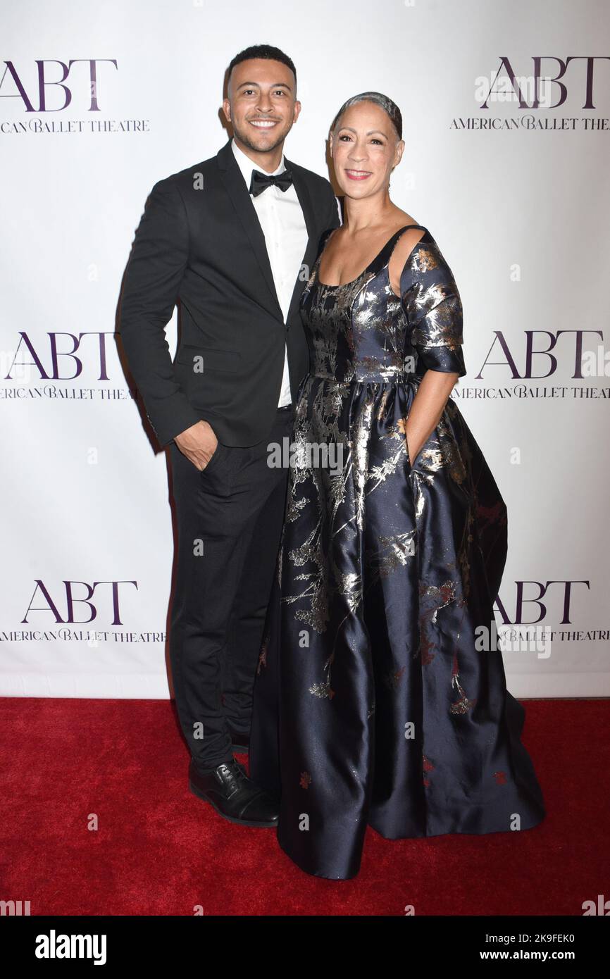 27 October 2022 - New York, New York - Janet Rolle and guest at the ...