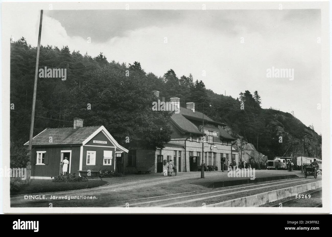 Dingle Railway Station Stock Photo - Alamy