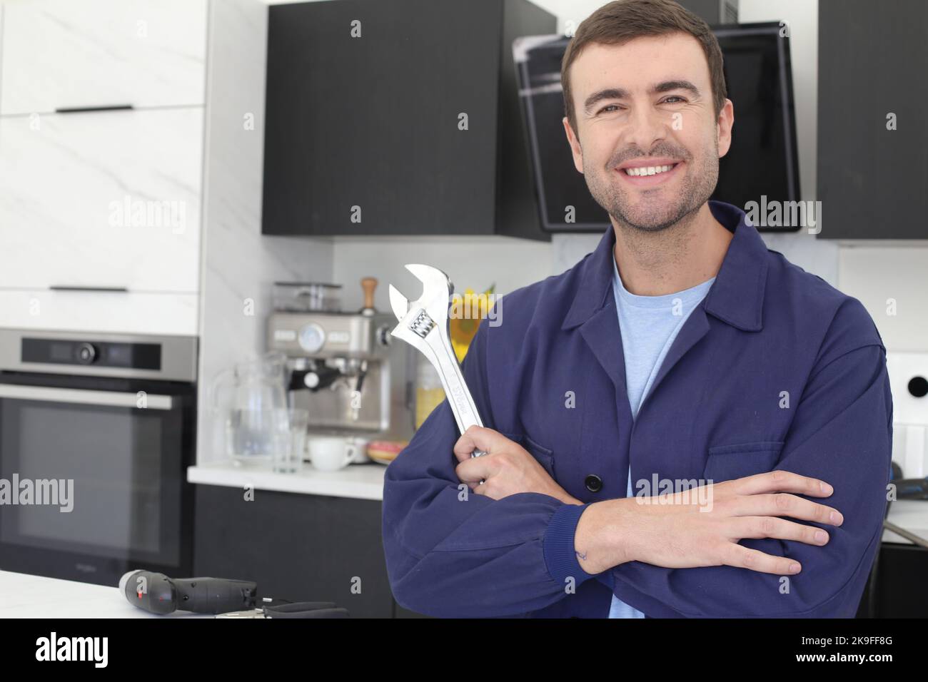 Repairman serviceman hi-res stock photography and images - Alamy