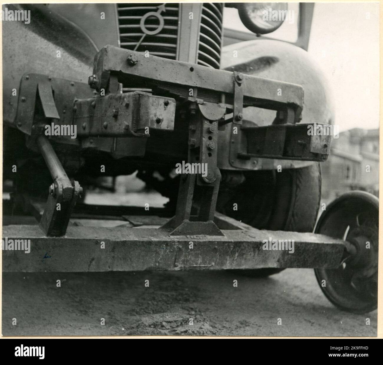The spar wheel on the SE Auto-Railer 5226 Stock Photo - Alamy
