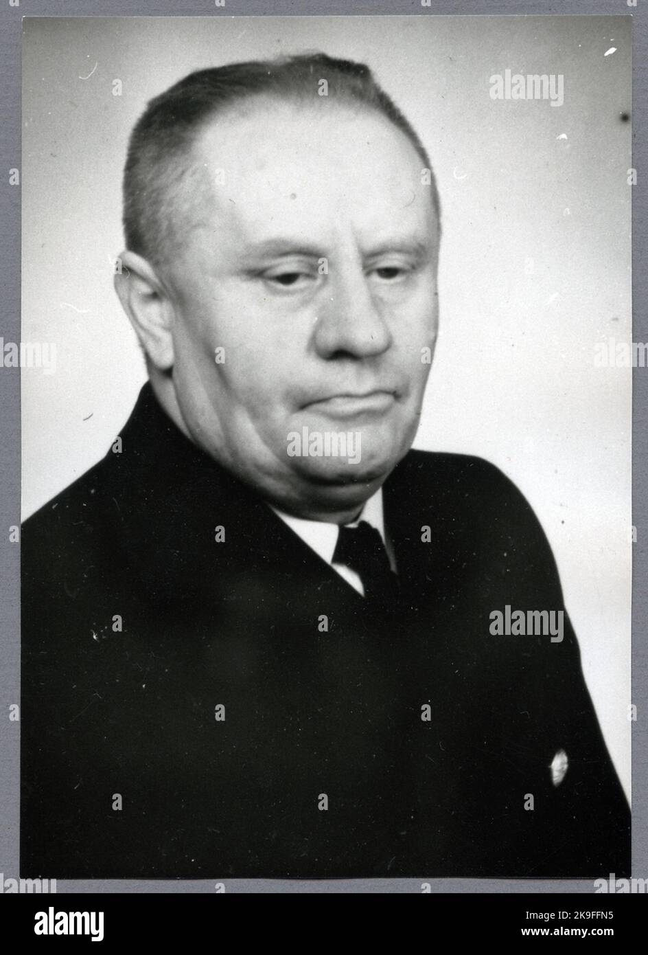 Station manager John A. Eriksson Stock Photo - Alamy
