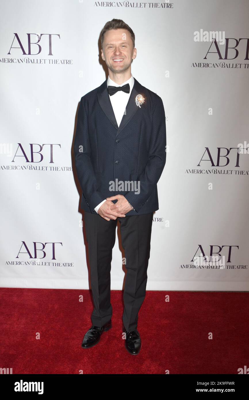 27 October 2022 - New York, New York - Jacek Mysinski at the American ...